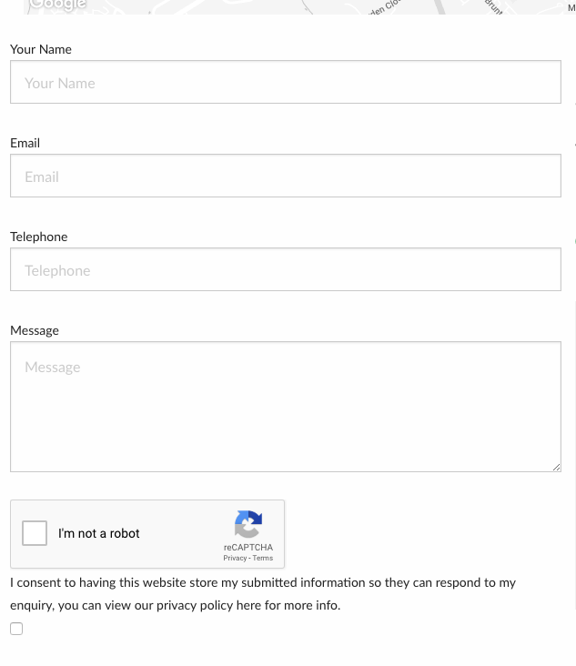 rendering submit button